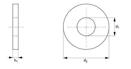 AL podloska 14x20x1,5