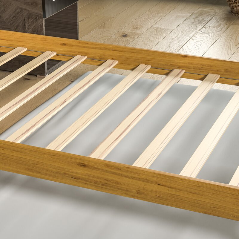 Cadru de pat Sydney din lemn masiv, 196 x 97cm - Chilipirul Zilei