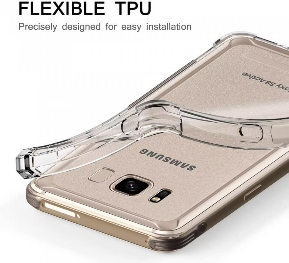 Husa de protectie pentru Samsung Galaxy S8/S8+ DYGG, silicon ...