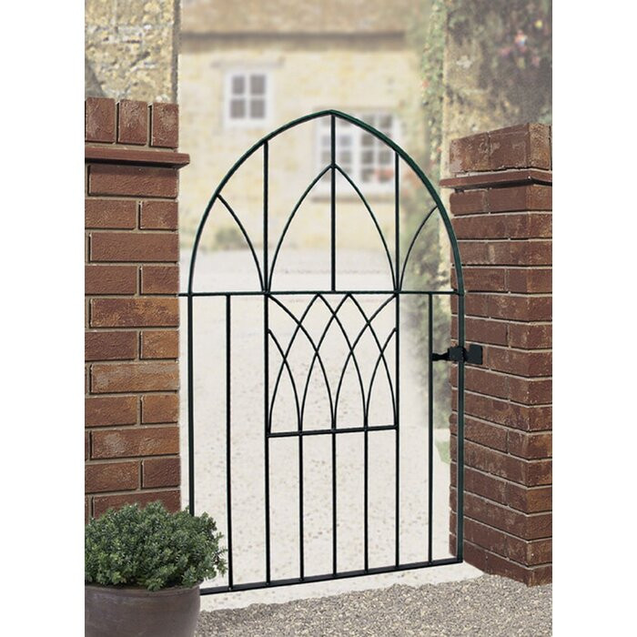 Poartă metalică de grădină, 99 x 138 cm - Chilipirul Zilei