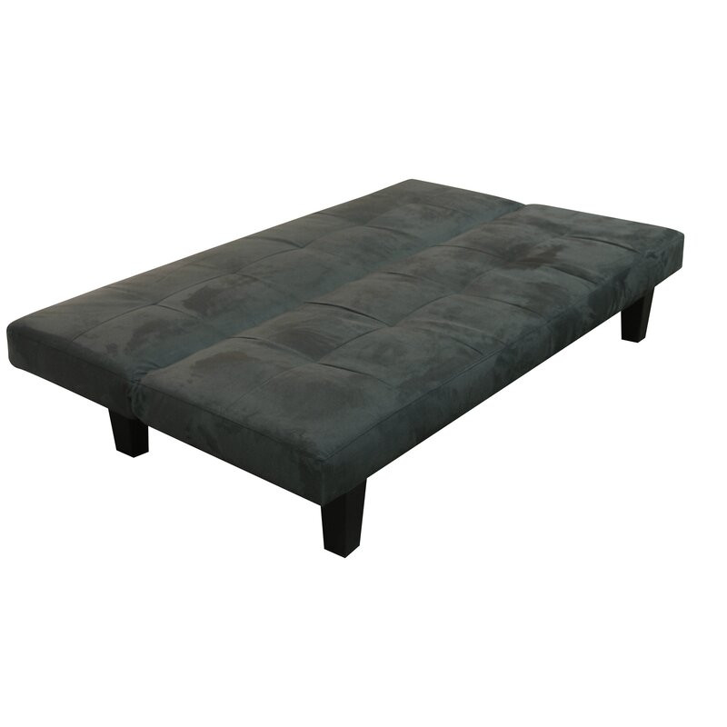 Canapea extensibila tip clic-clac Atlanta - 3 locuri - gri carbune, 35 ...