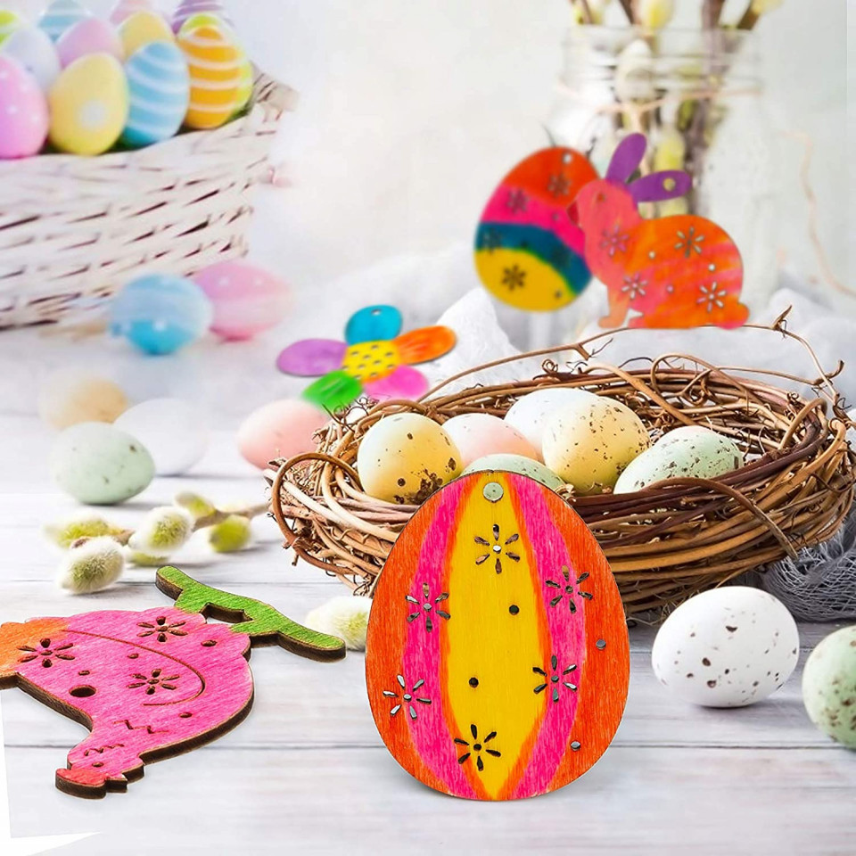 Set de 20 forme pentru Paste Wodasi, lemn, natur - Chilipirul Zilei