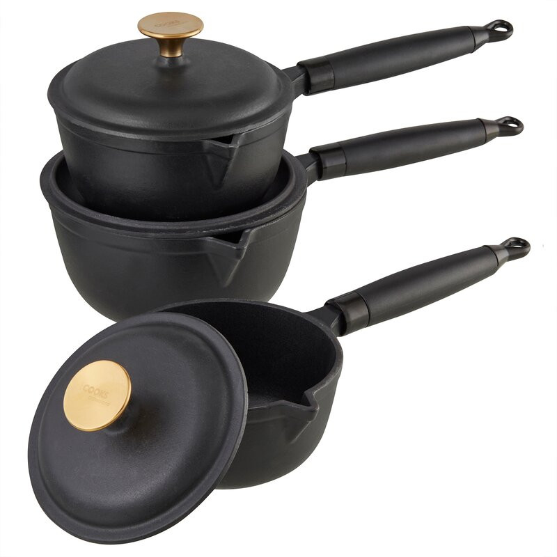 Set de 8 vase de gatit din fonta Cooks Professional - Chilipirul Zilei