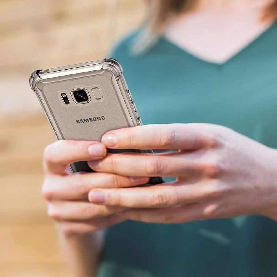 Husa de protectie pentru Samsung Galaxy S8/S8+ DYGG, silicon ...