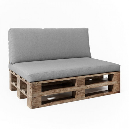 Perna pentru canapea de gradina, gri, 120 x 40 cm - Chilipirul Zilei