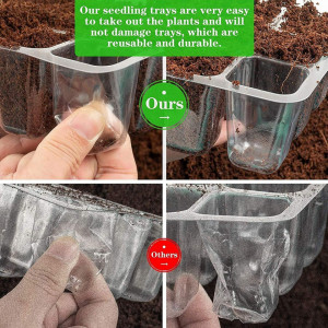 Set de 3 tavi pentru gradinarit cu unelte Sunshine, 29 piese, plastic ...