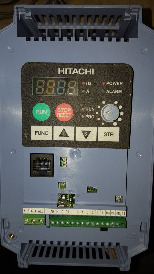 Hitachi X200 004HFEF Inverter, 0.4kW