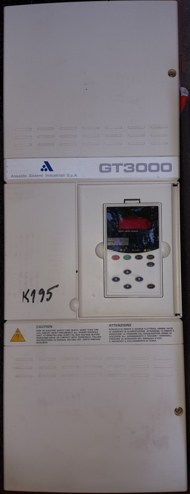 Variable Frequency Drive Nidec/Ansaldo GT3000, 37kW