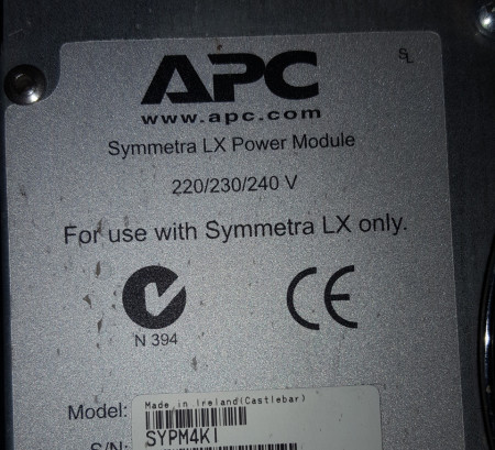 APC Symmetra LX Power Module - SYPM4KI