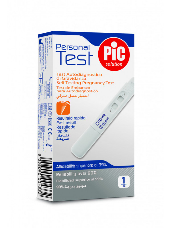 Test de sarcina rapid Personal Test PiC Solution 1 test/cutie