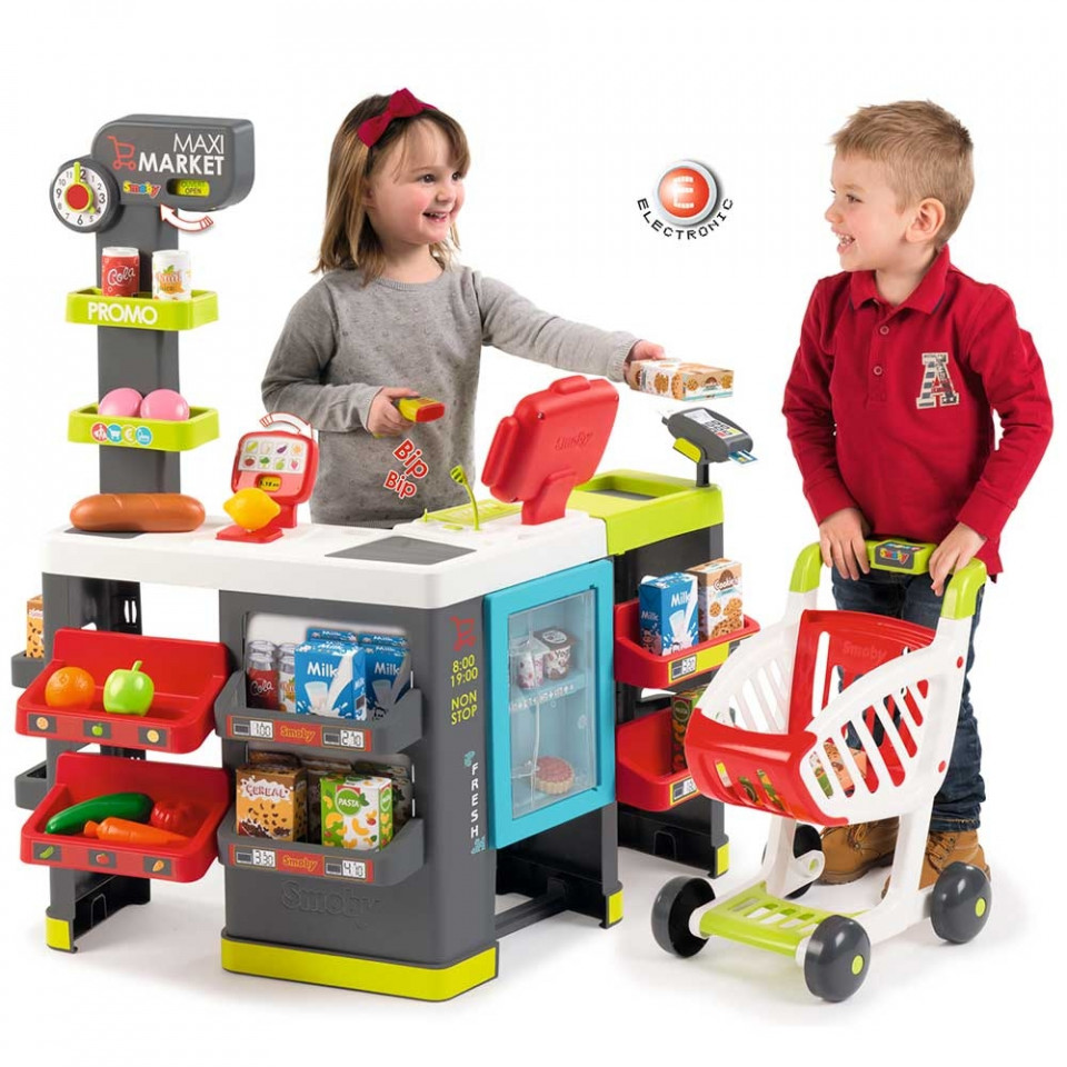 Magazin pentru copii Maxi Market cu accesorii