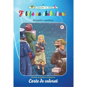 Degetica. Carte de colorat - Hans Cristian Andersen