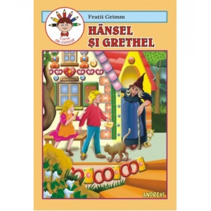 Hansel si Gretel. Carte de colorat - Fratii Grimm
