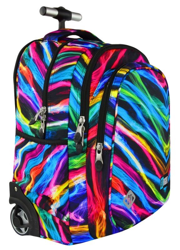 Ghiozdan Troller Scolar cu 4 Compartimente - St.Right - Street - Gama ...