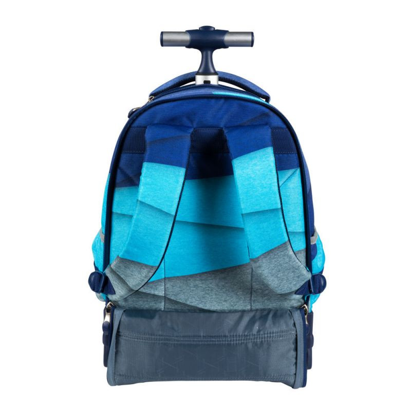 Ghiozdan Troler, St.Majeski, cu Roti de Silicon, Gama St.Right MELANGE ...