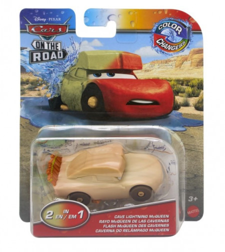 Masinuta Disney Cars - Color Changers, Cave Fulger McQueen