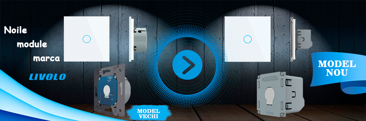 Intrerupatoare touch moderne din sticla. Prize cu rama de sticla