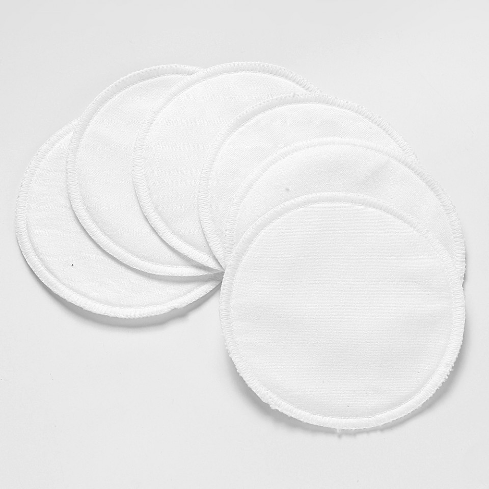 Tampoane Sani Absorbante si Lavabile Set 6 Buc cu Saculet pentru Spalat