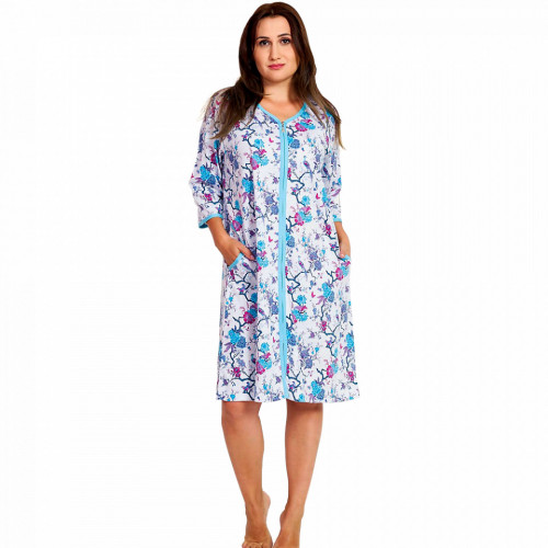 Halate Dama cu Fermoar Marimi Mari Vienetta Model 'Artistic Spring'