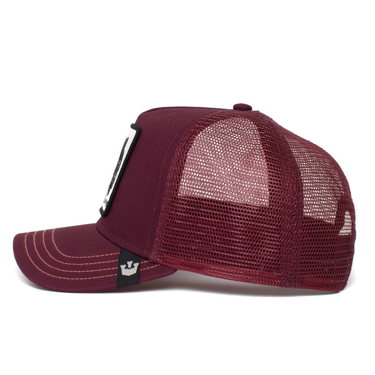 Sapca Goorin Brothers Trucker The Panther Rosu Bordo