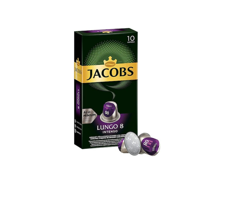 Capsule Jacobs Nespresso Cafea Espresso 7 Classico, 10 capsule, 52g
