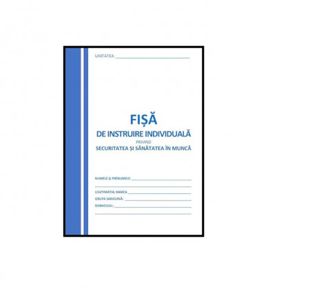 Fisa de instruire SSM