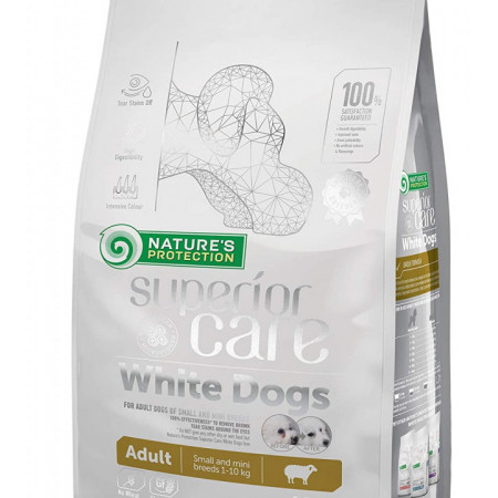 Natures Protection Superior Care White Dogs Lamb Adult Small&Mini ...