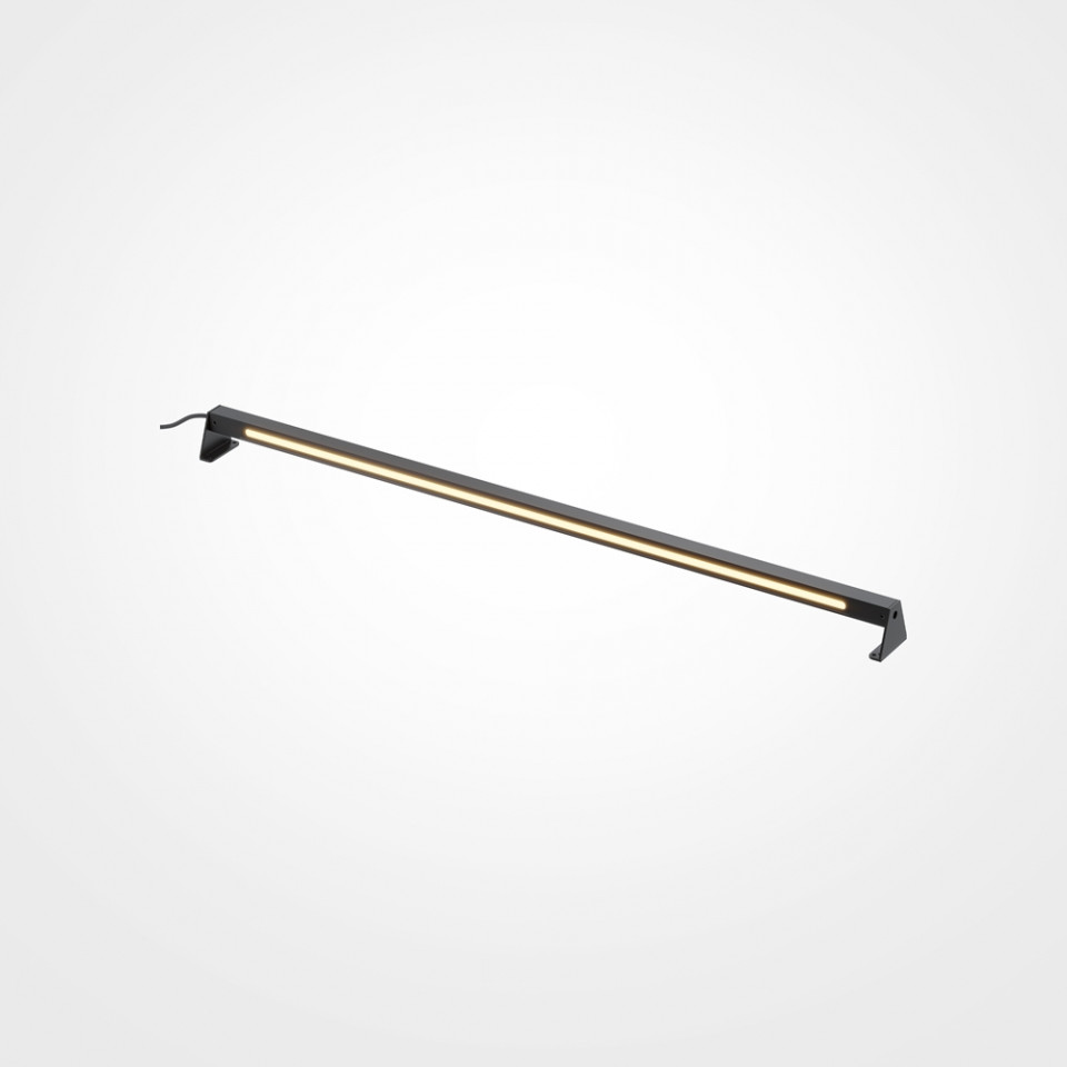 Lampa exterior moderna neagra pentru podea Maytoni Edge