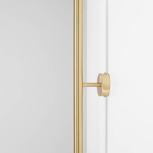 Aplica perete moderna alama liniara din metal Aldex Tubo S