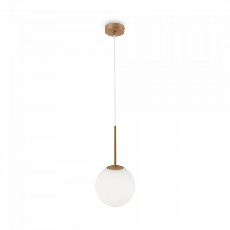 Pendul modern alama cu glob de sticla Maytoni Basic form d20