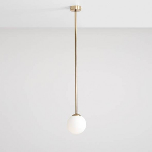 Pendul modern auriu cu glob de sticla Aldex Pinne L