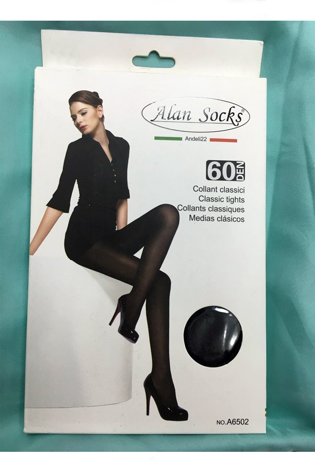 Ciorap elegant de dama cu densitate de 60 DEN, model simplu