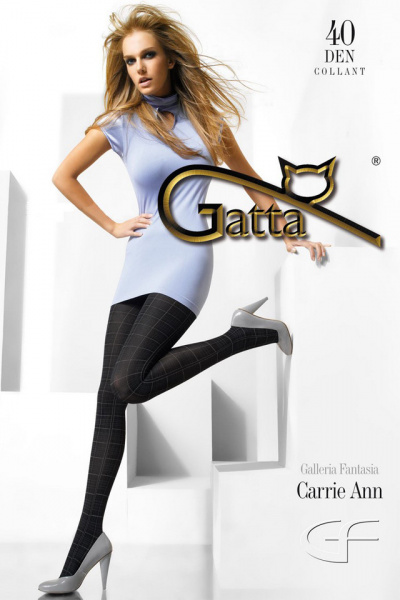 Ciorapi cu model elegant cu dungi 40 DEN