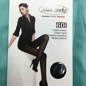 Ciorap elegant de dama cu densitate de 60 DEN, model simplu
