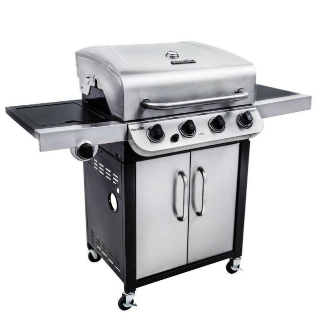 Gratar pe gaz Char-Broil Convective 440S, 4 arzatoare din inox, gratare ...