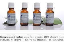 Staroplaninski melem za polne bradavice (kondilome)