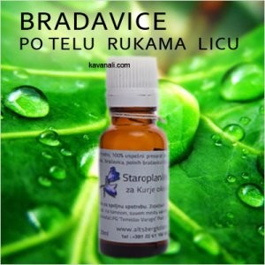 Staroplaninski melem za viseće bradavice (fibrome)