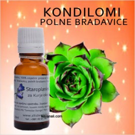 Staroplaninski melem za polne bradavice (kondilome)