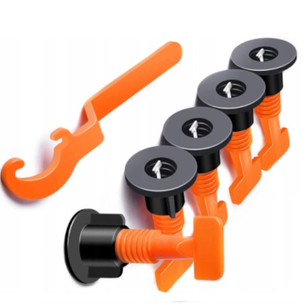 Sistem de nivelare gresie reutilizabile, pene, cleme cu 51 de elemente