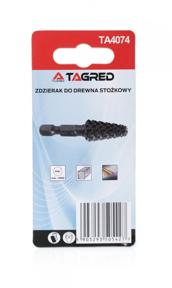 Freza conica 15mm bormasina pentru lemn TA4074 TAGRED