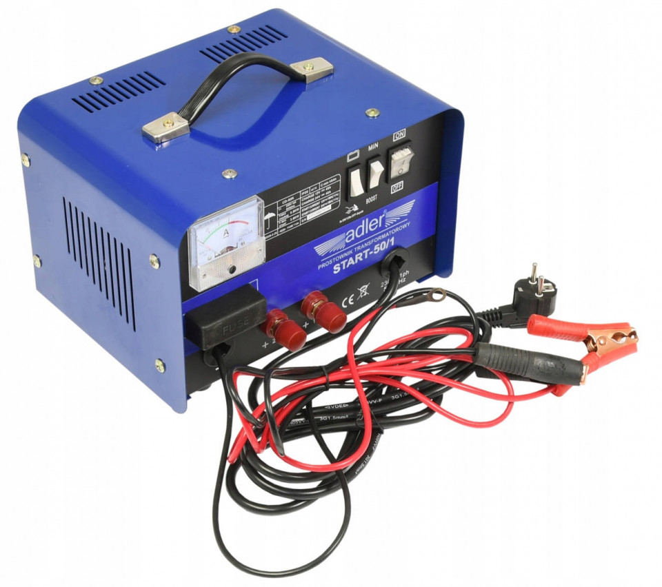 Redresor 12/24V cu functie de asistare la pornire rapida START-50/1 ...