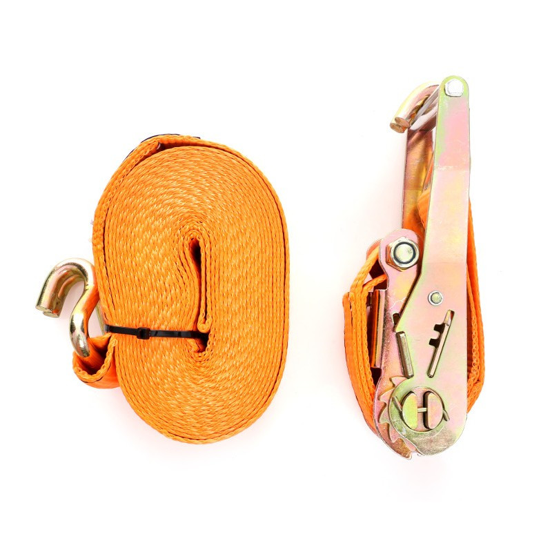 Chinga de ancoraj cu clichet si carlig 6m 5tone 50mm KreaftDele KD1331