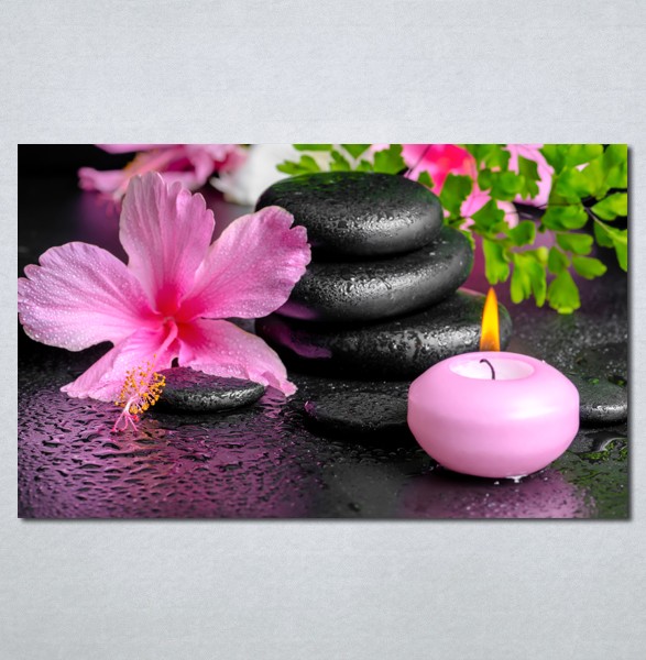 Slike na platnu Wellness spa roze orhideja Nina 180_P