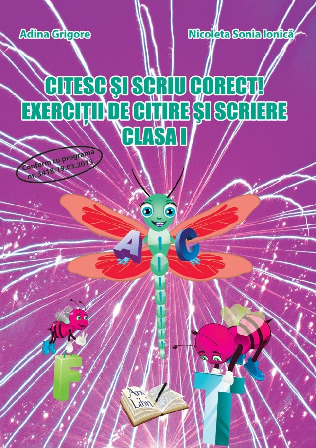 Citesc și scriu corect!, Clasa I - Exerciţii de citire şi scriere