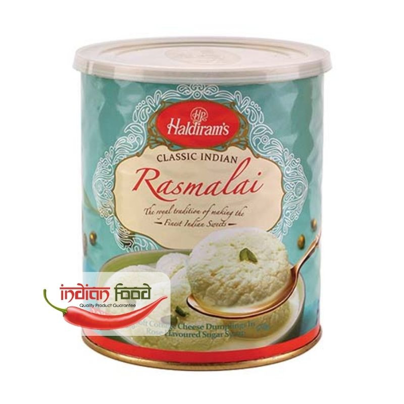 HALDIRAM Rasmalai Tin (Rasmalai Standard) 1kg