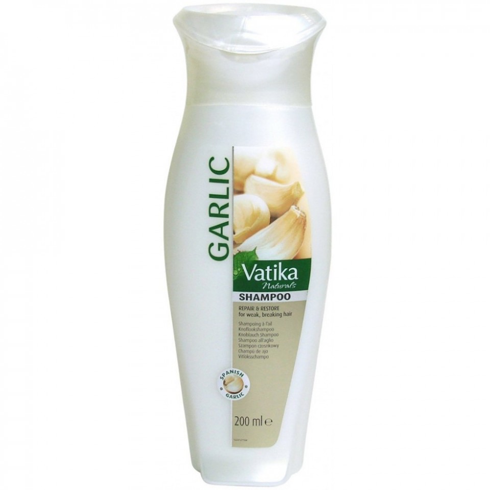 VATIKA Shampoo Garlic (Sampon cu Usturoi) 200ml