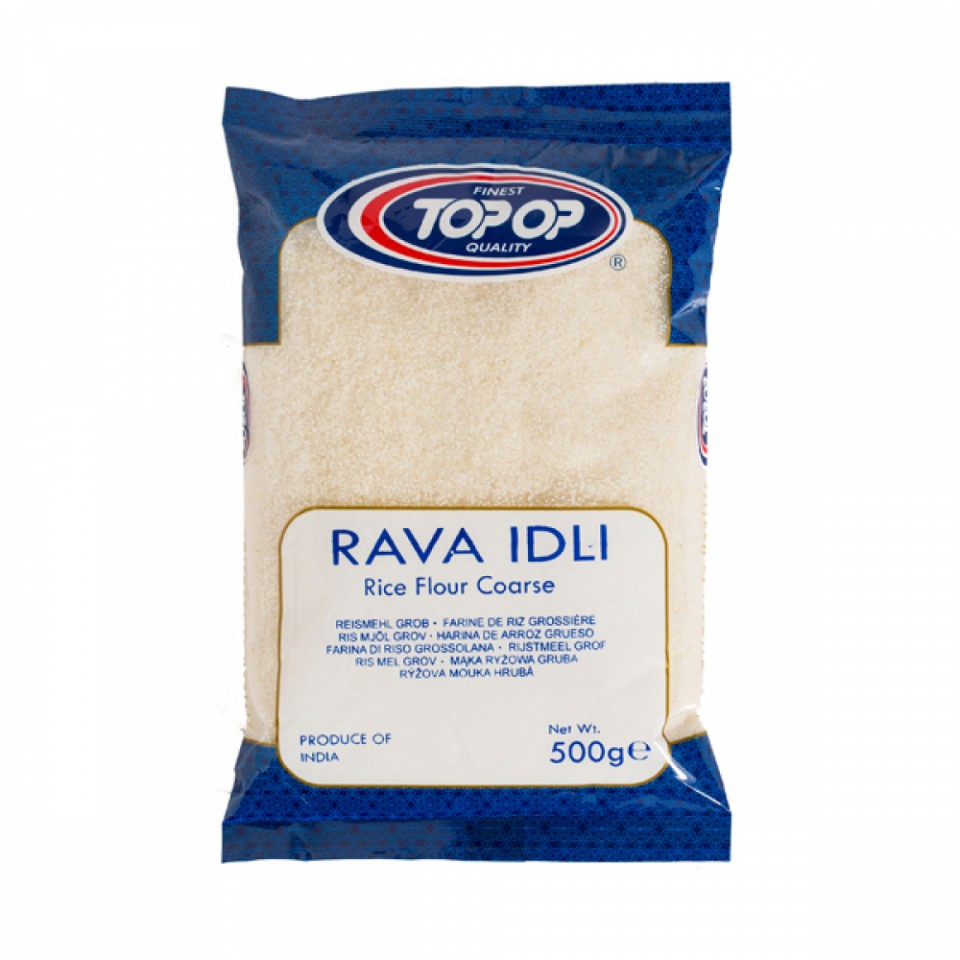 TOPOP Rava Idli - Rice Flour Coarse (Faina de Orez Grunjoasa pentru ...