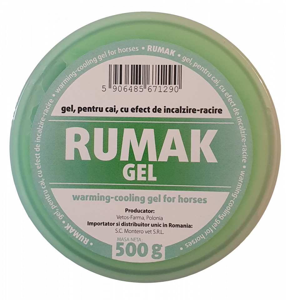 Rumak Gel pentru cai, cu efect de incalzire - racire