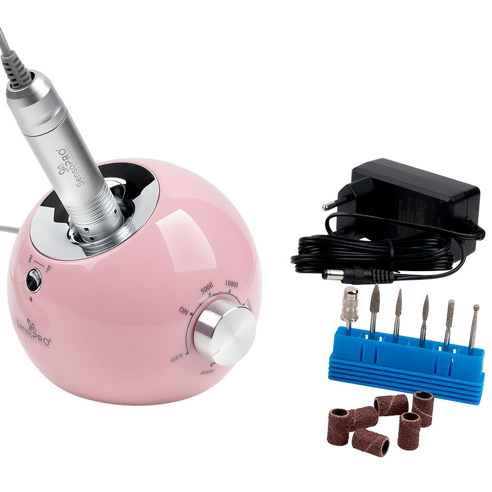 Freza Unghii Profesionala SensoPRO Milano Exclusive Nails 30.000 RPM, Pink