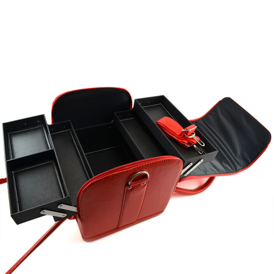 Geanta Machiaj SensoPRO Milano, rosu